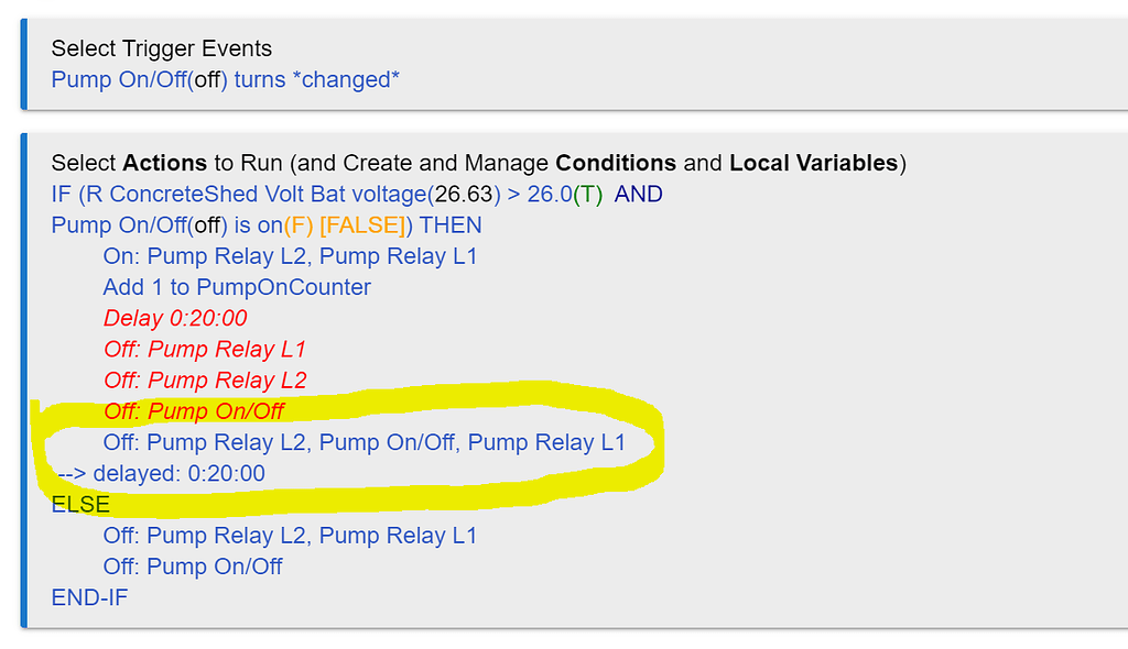 Same Action done differently, one reliable and one not - 📐 Rule Machine® - Hubitat