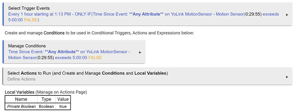 Rule Machine Custom Action: Device only has Polling and Initialize capabilities - 📐 Rule Machine ...