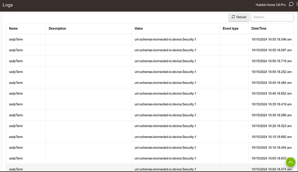 Why Konnected hub events started? - Apps - Hubitat