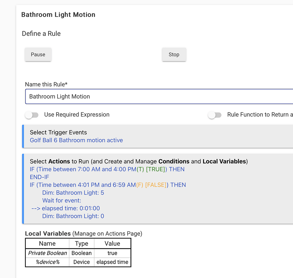 Conditional Rule Help - Apps - Hubitat