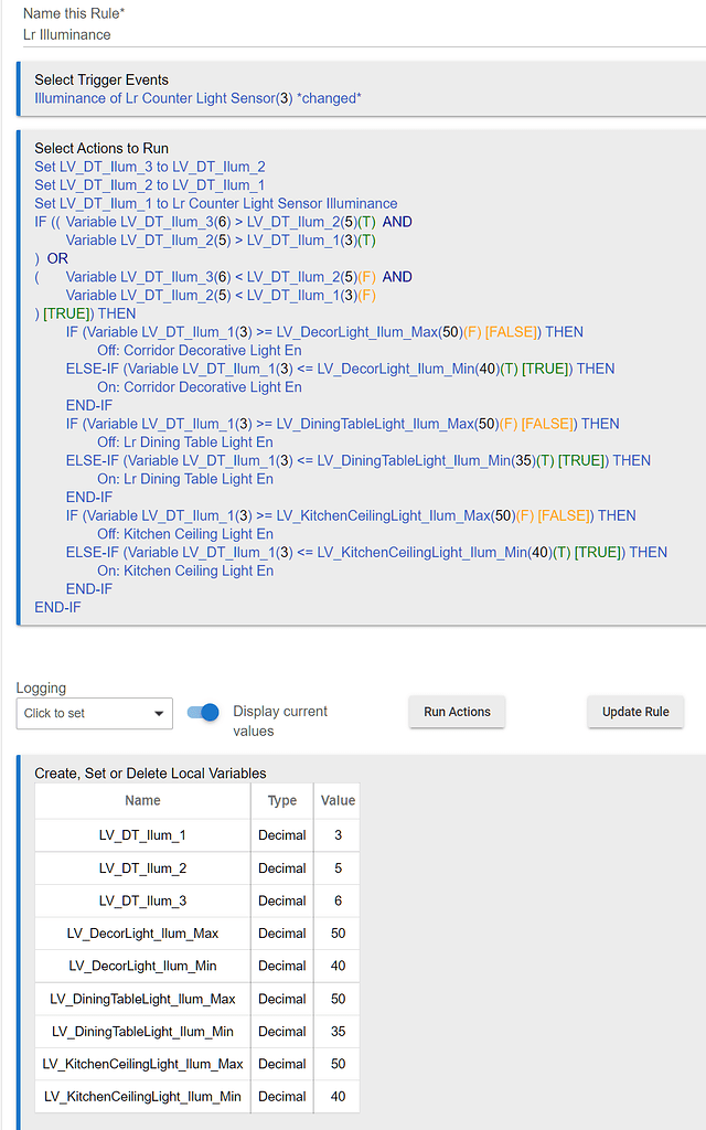 Value Filtering Rule - 📐 Rule Machine® - Hubitat