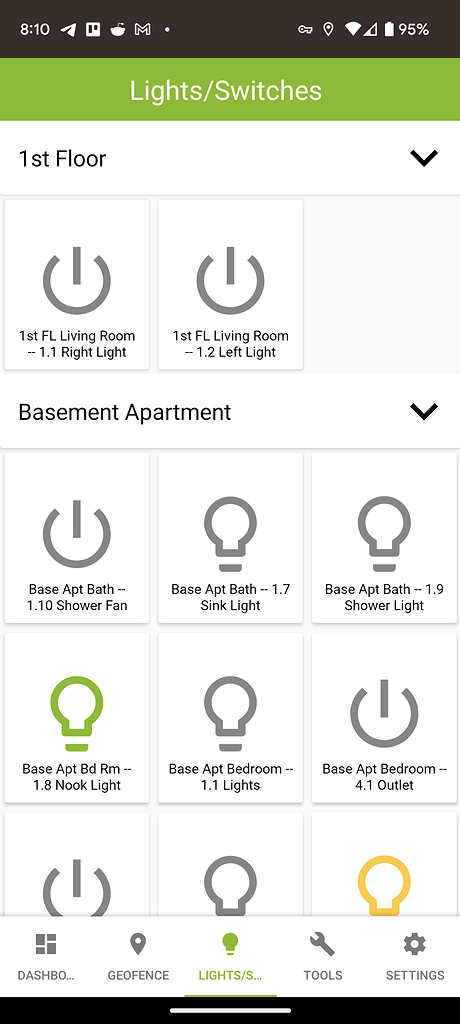 My Zooz switch shows it is on in the Hubitat app, but it's not. And the physical button doesn't ...