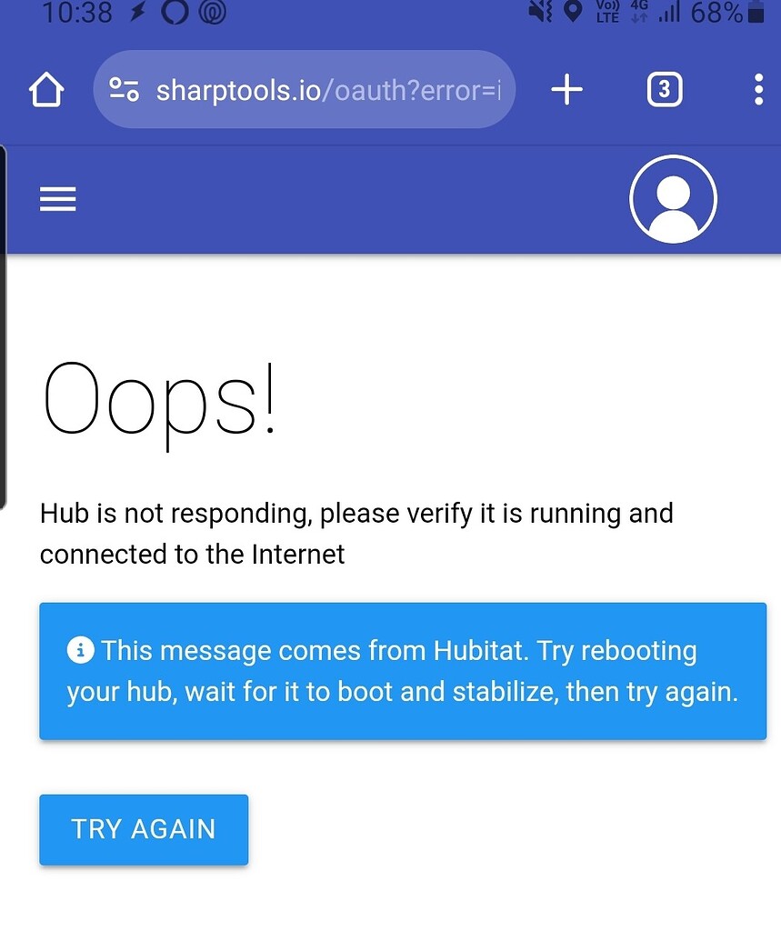 Cloud access issues - Part deux! - 🛎️ Get Help - Hubitat