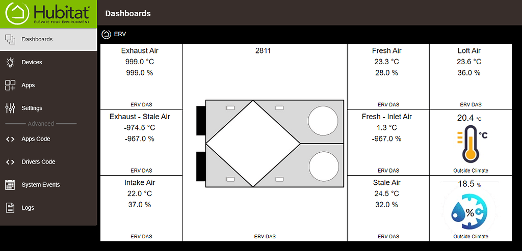 Hubitat Arduino Data Capture using MQTT for homebrew ERV project - 🛎️ Get Help - Hubitat