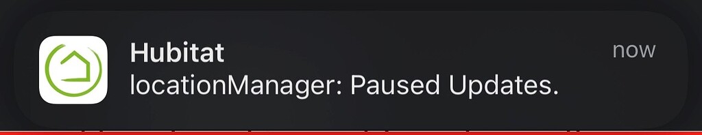 Geolocation Errors - iOS App - Hubitat