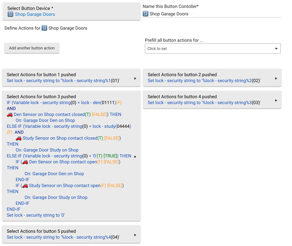 Logic error in Button Controller? - Apps - Hubitat