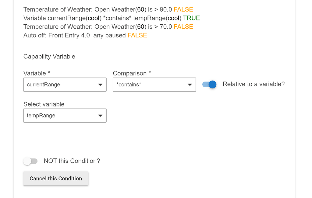 Comparison making issue in RM - 🛎️ Get Help - Hubitat