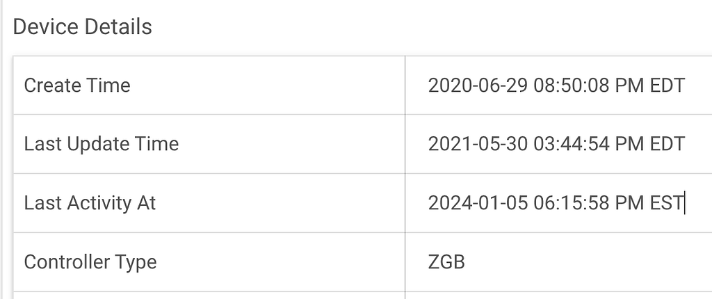Maker API - what does the 'date' field represent? - Maker API - Hubitat