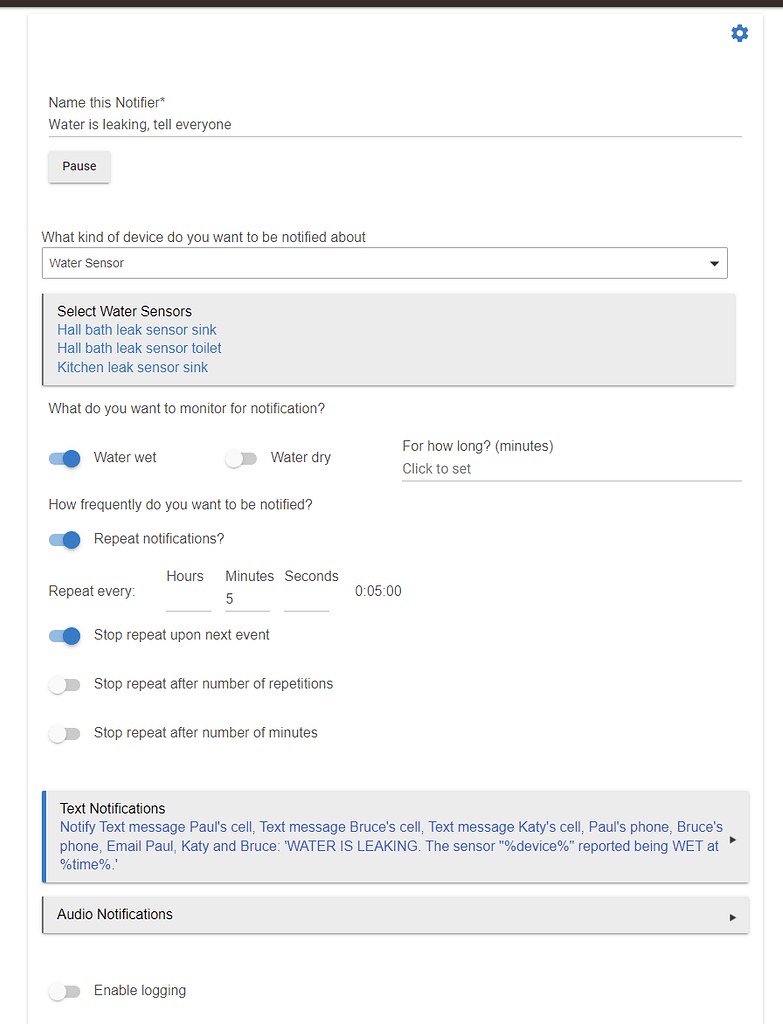 Simple Notifier app is repeating notifications immediately without honoring delay settings ...