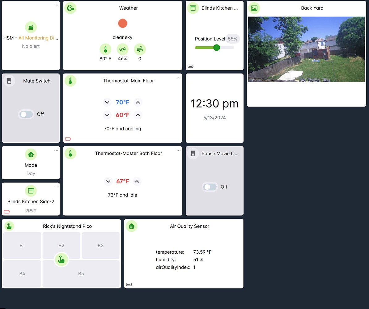 Customizable tiles - Easy Dashboard 🆕 - Hubitat