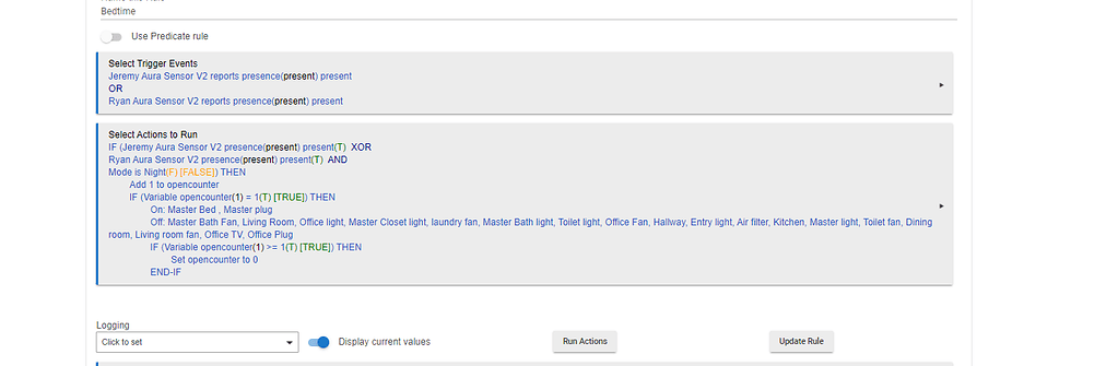 Help with withings rule - All things Rule Machine - Hubitat