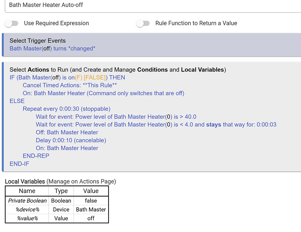 Rule Machine repeat every Question - All things Rule Machine - Hubitat