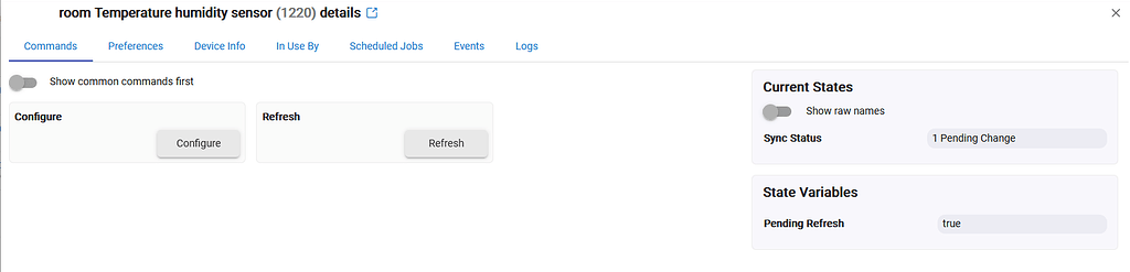 Zigbee Temperature humidity sensor - Devices - Hubitat
