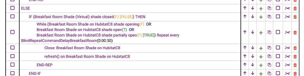 Bug: UI for Repeat While action messed up - 📐 Rule Machine® - Hubitat