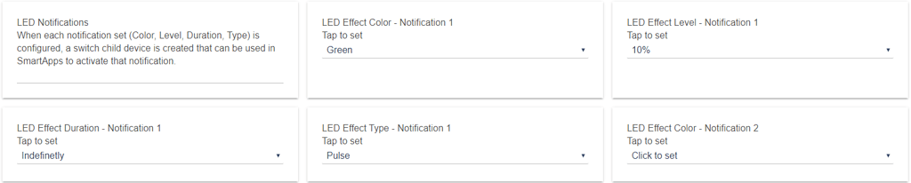 Inovelli Notifications - 🛎️ Get Help - Hubitat