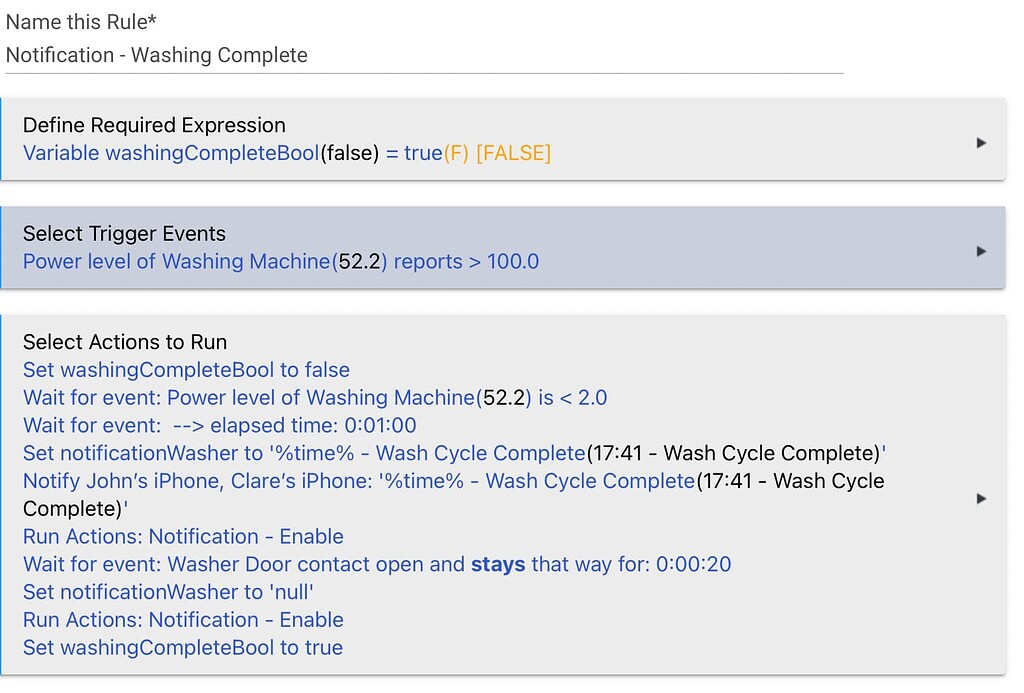 Rule retriggers ignoring boolean in required expression - 📐 Rule Machine® - Hubitat