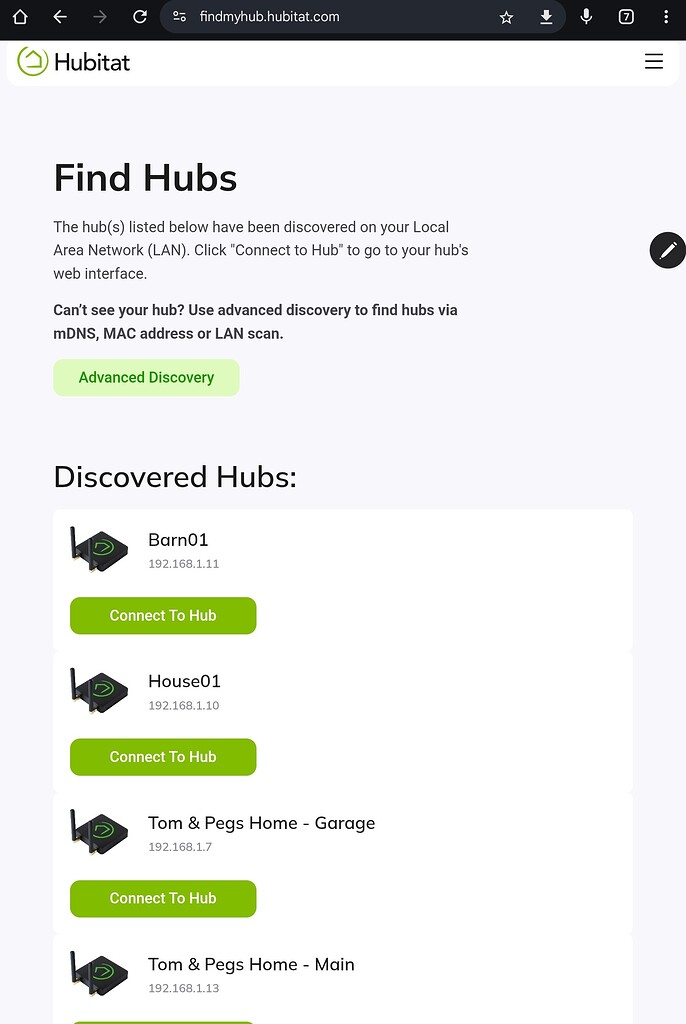 WTF-These ain't my hubs - 🛎️ Get Help - Hubitat