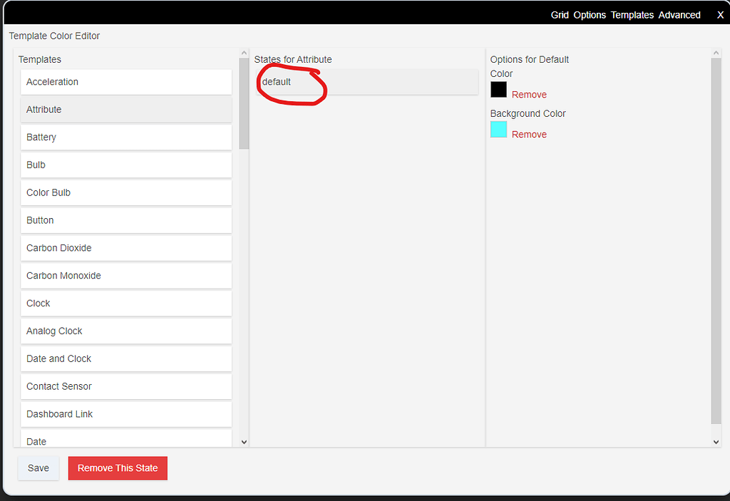 Is It Possible To Add States For Attribute Entries Hubitat Dashboard Hubitat