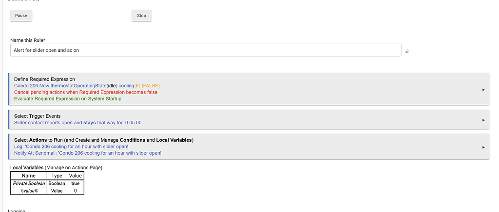 Help writing rule - All things Rule Machine - Hubitat