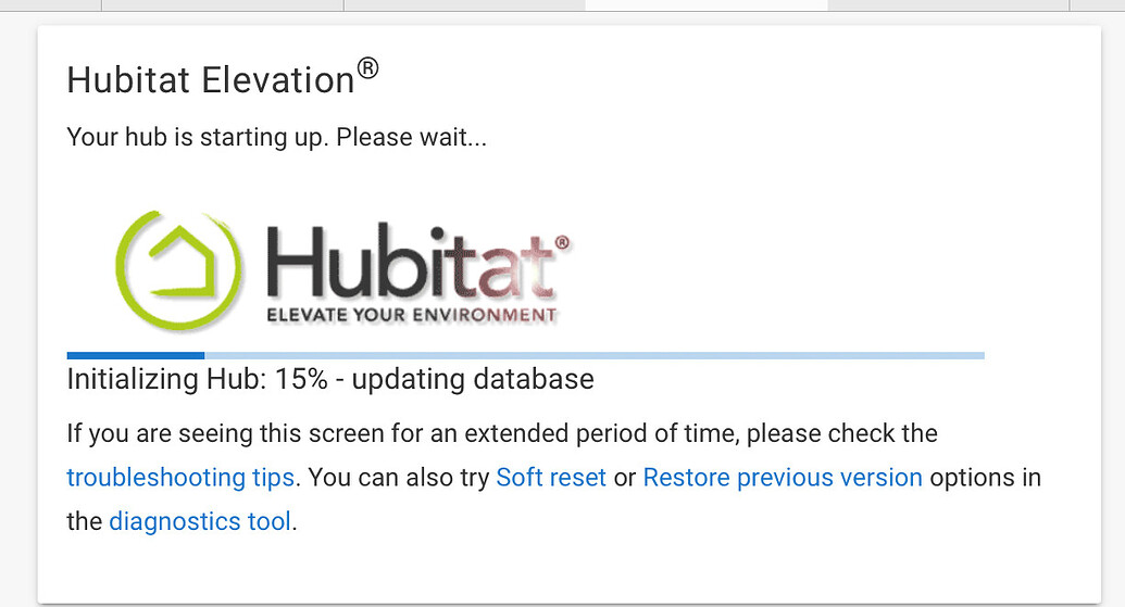 Corrupt database. Everything is lost - 🛎️ Get Help - Hubitat