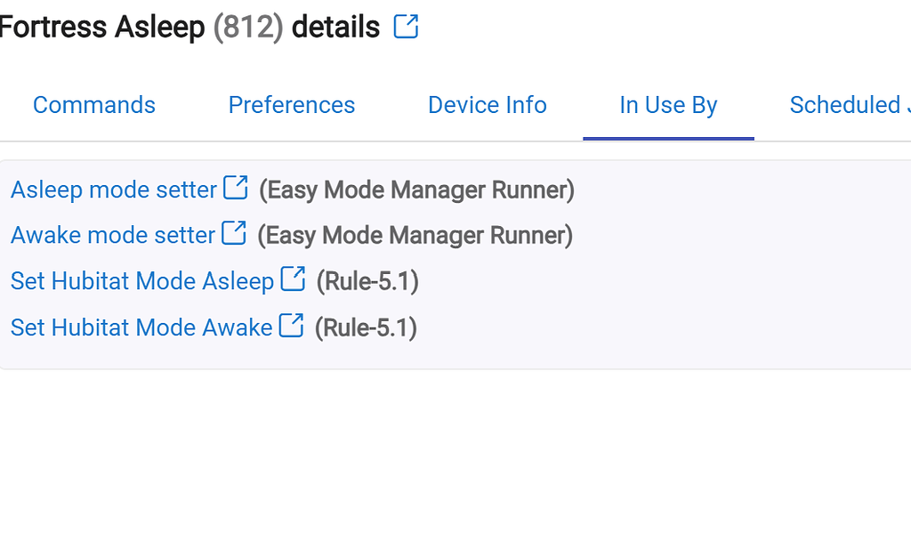 Orphaned trigger after deleting mode using Integrated Mode Manager - 🛎️ Get Help - Hubitat