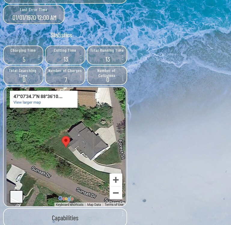 How to create Dashboard Tile with Google Map that shows a device ...
