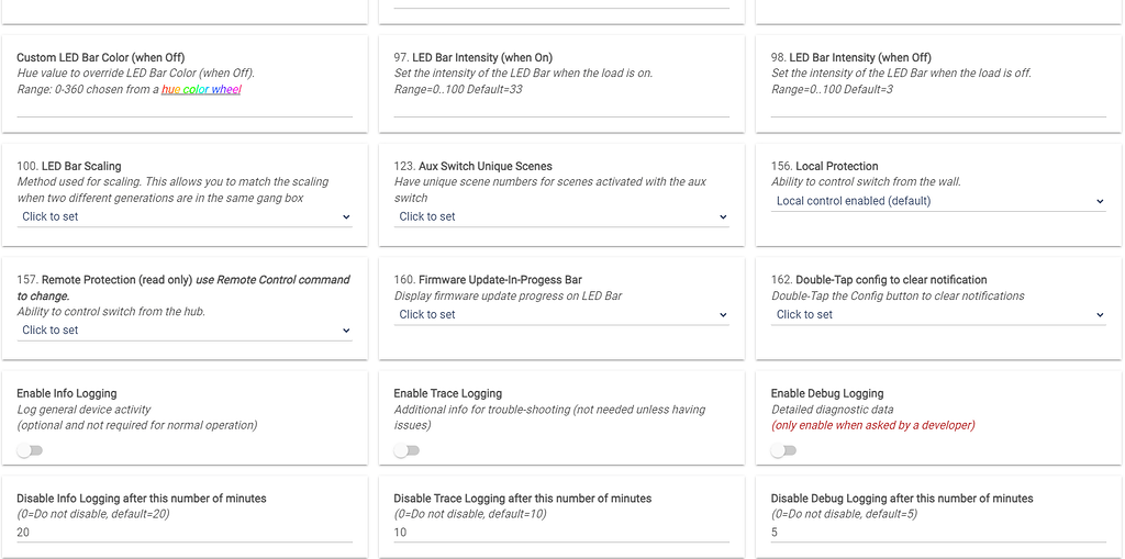 Not having luck with a rule to simply change a device parameter - 📐 Rule Machine® - Hubitat