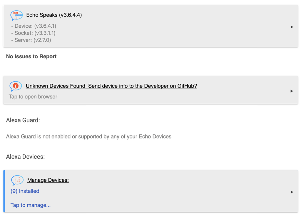 Echo Speaks - Echo device "unknown" - 🛎️ Get Help - Hubitat