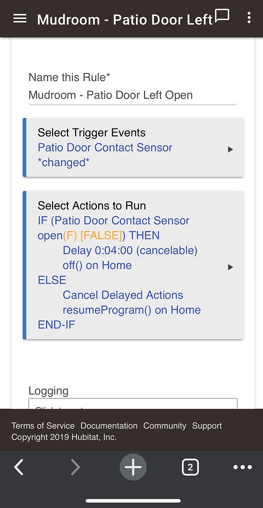 Is this rule right? - 📐 Rule Machine® - Hubitat