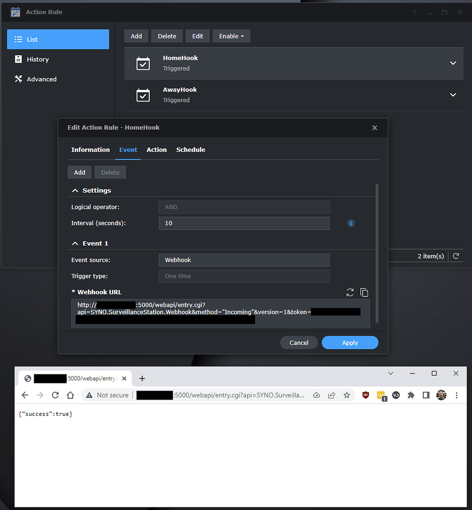 Basic webhook call doesn't work from HE - 💬 Lounge - Hubitat