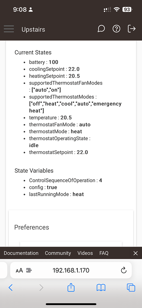 Zen Thermostat Driver Bug - 🧰 Built-In Apps and Drivers - Hubitat