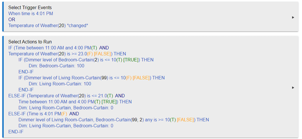 Work with manual control vs rule - 📐 Rule Machine® - Hubitat
