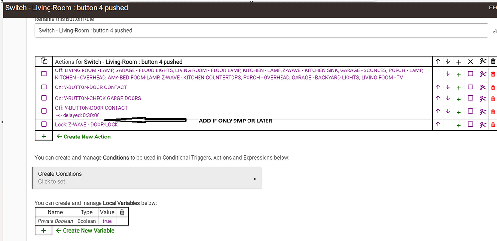 How add : not do command unless its 9pm or later? - Apps - Hubitat