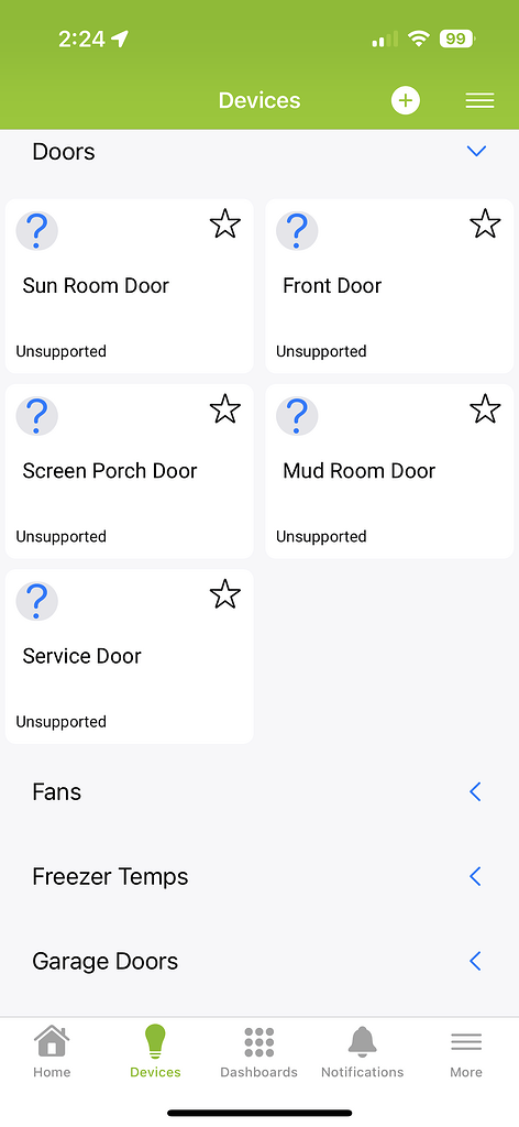 New iOS app unsupported devices - Apps - Hubitat