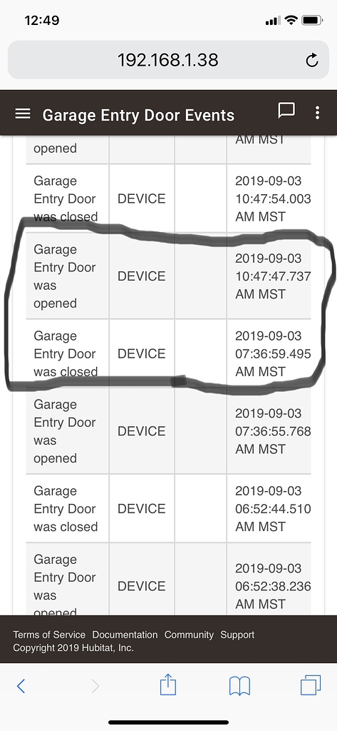 Log Discrepancy - 🛎️ Get Help - Hubitat