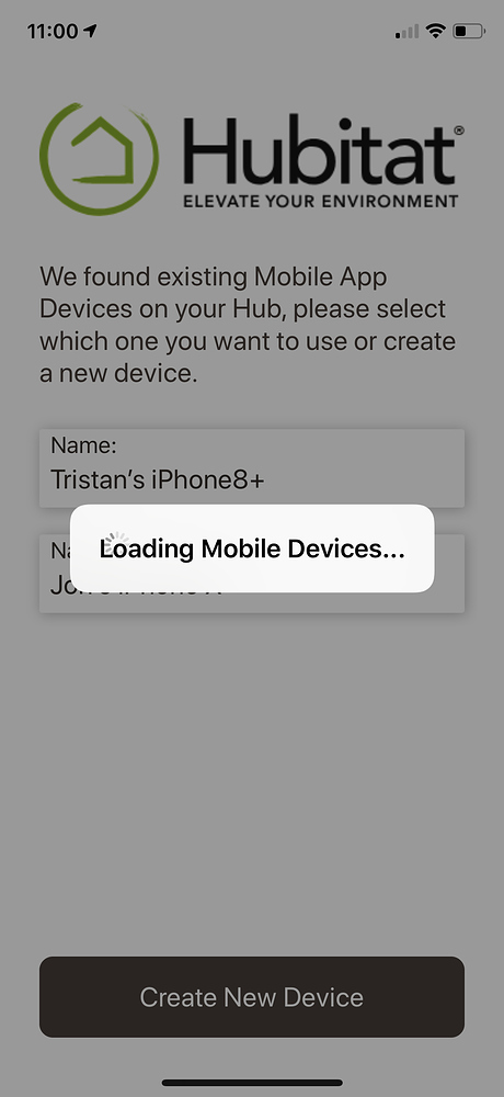 iOS App hangs on Login - iOS App - Hubitat