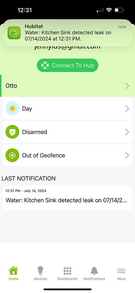 Cancel Alerts on Mobile App - iOS App - Hubitat