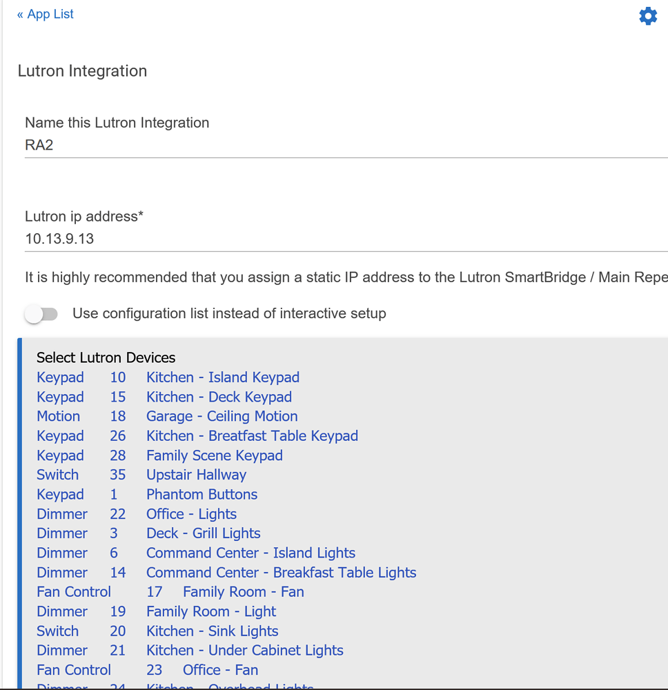 Just getting started with Hubitat, need help on Lutron Integrator - 🎬 Get Started - Hubitat