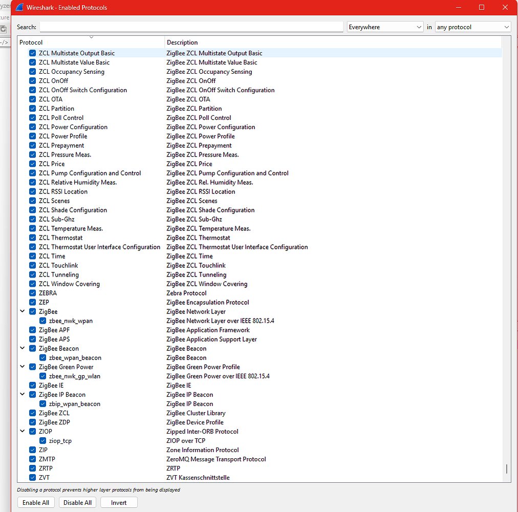 How I setup Wireshark to capture Zigbee messages - Code Share - Hubitat