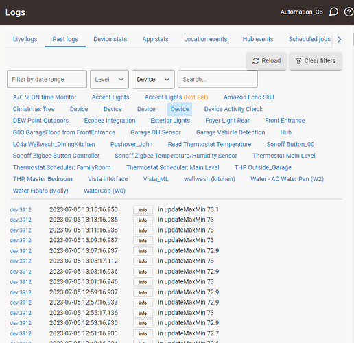 [C8] Device Log name and "given" name are not the same. [2.3.5.152] - 🛎 ...