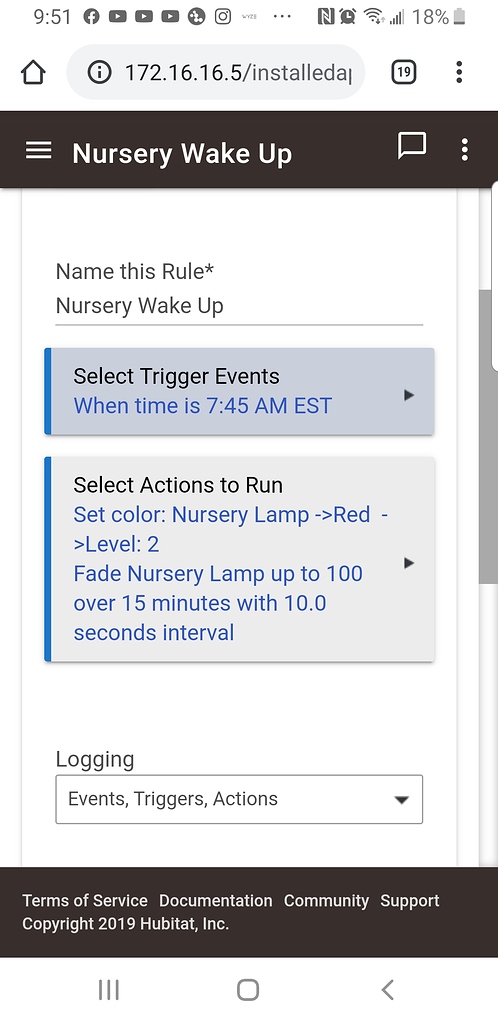 Need help with color bulb rule - 📐 Rule Machine® - Hubitat