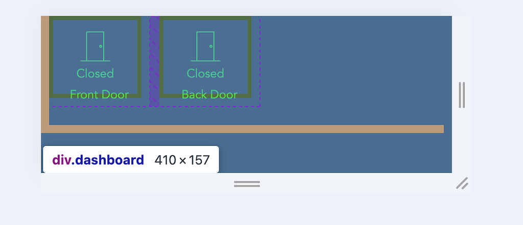 When Using Custom Css To Hide The Dashboard A Footer Is Added