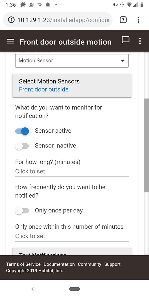 Notifications behaving strangely - All things Rule Machine - Hubitat