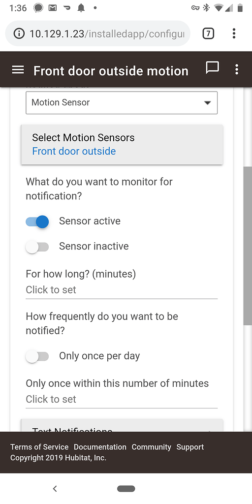 Notifications behaving strangely - All things Rule Machine - Hubitat