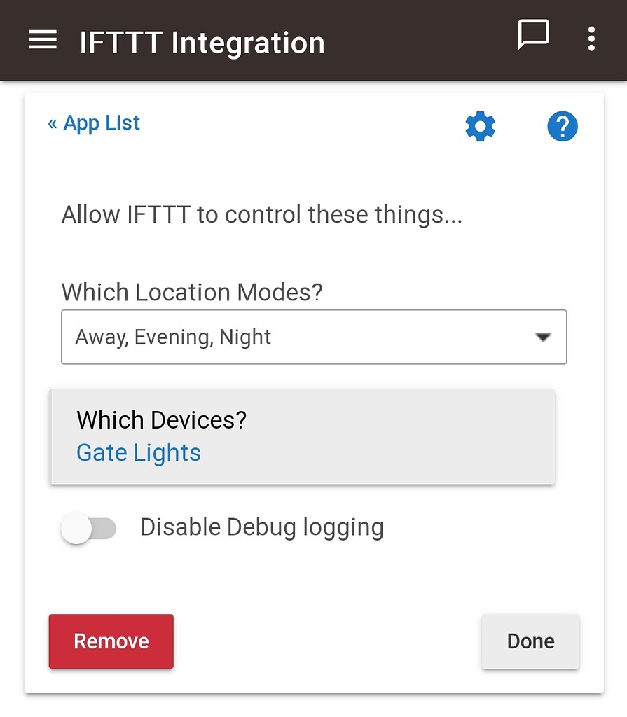 Ifttt - All things Rule Machine - Hubitat