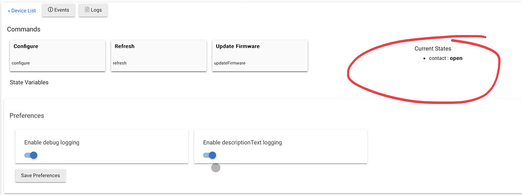 Issues with Third Reality Contact Sensors Battery Level and Firmware Version - Built-in Drivers ...