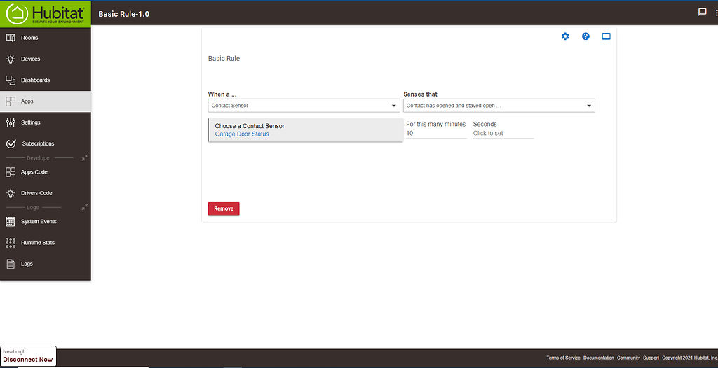 Basic Rule Contact Open and Stayed Open - Apps - Hubitat