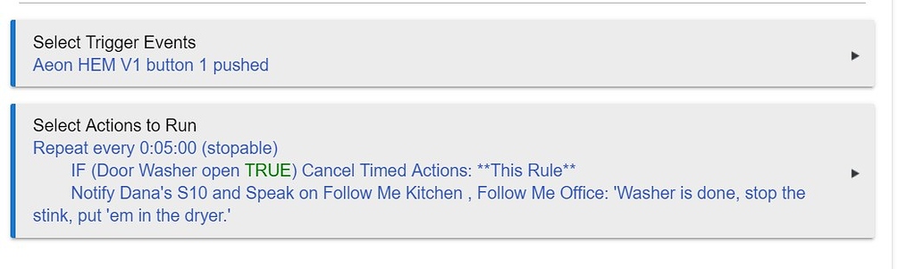 Cancel isn't working on repeating notification - need some help - All things Rule Machine - Hubitat