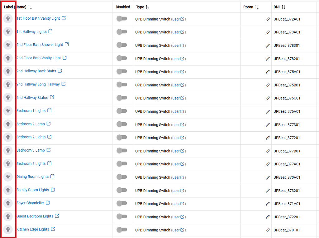 Device list view real-time status changes - Devices - Hubitat