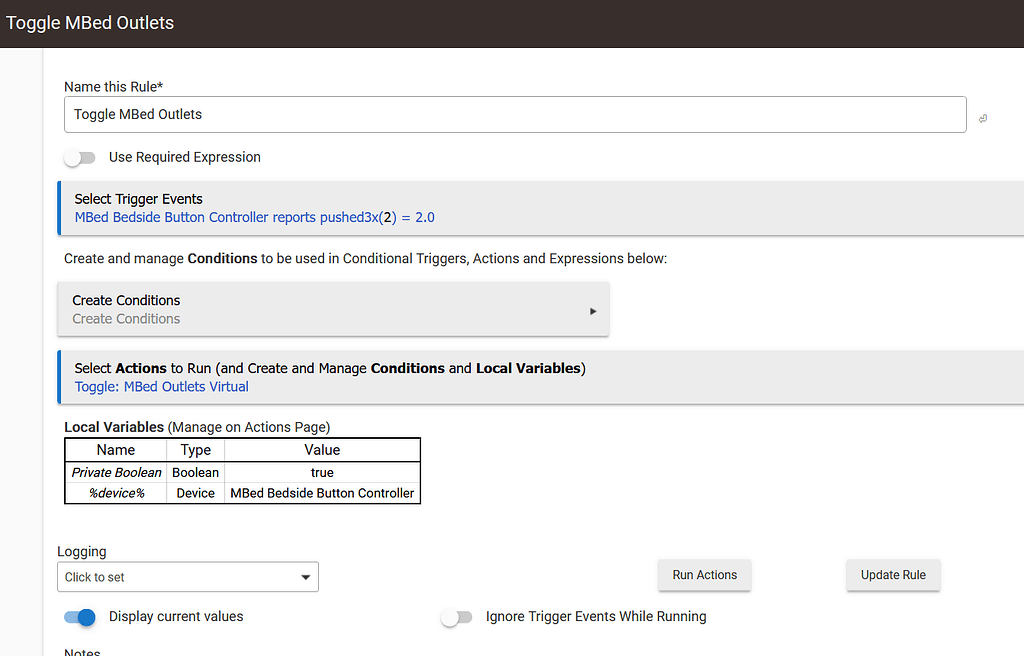 Rule Machine Bug: Toggle Not Working For Virtual Switches - 📐 Rule Machine® - Hubitat